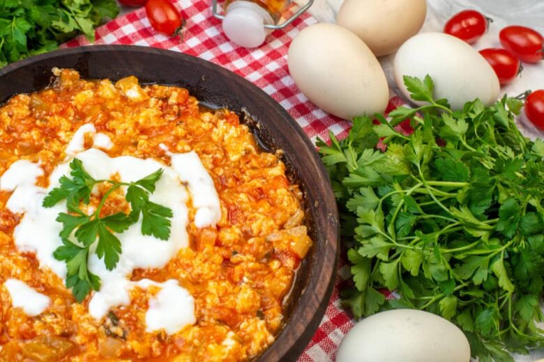 Bulgarian Mish-Mash Appetizer Recipe - The Balkan Recipes: A Taste Of ...